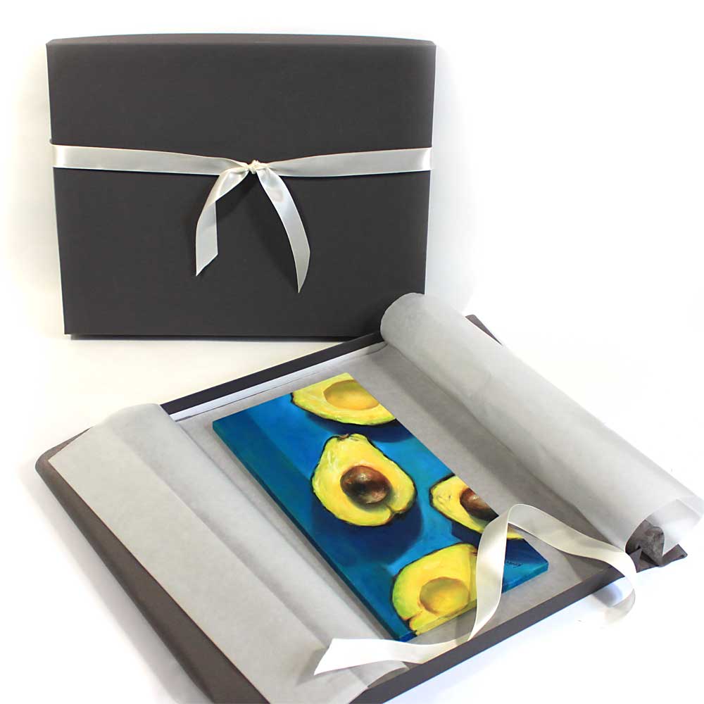 Avocado Two-Step : still life oil painting : $245 : 6x12 inches ...